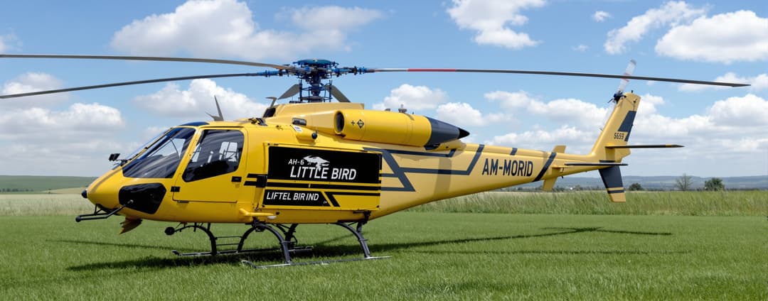 Como posso fazer um helicóptero AH-6 LITTLE BIRD POR 2 MILHO ...